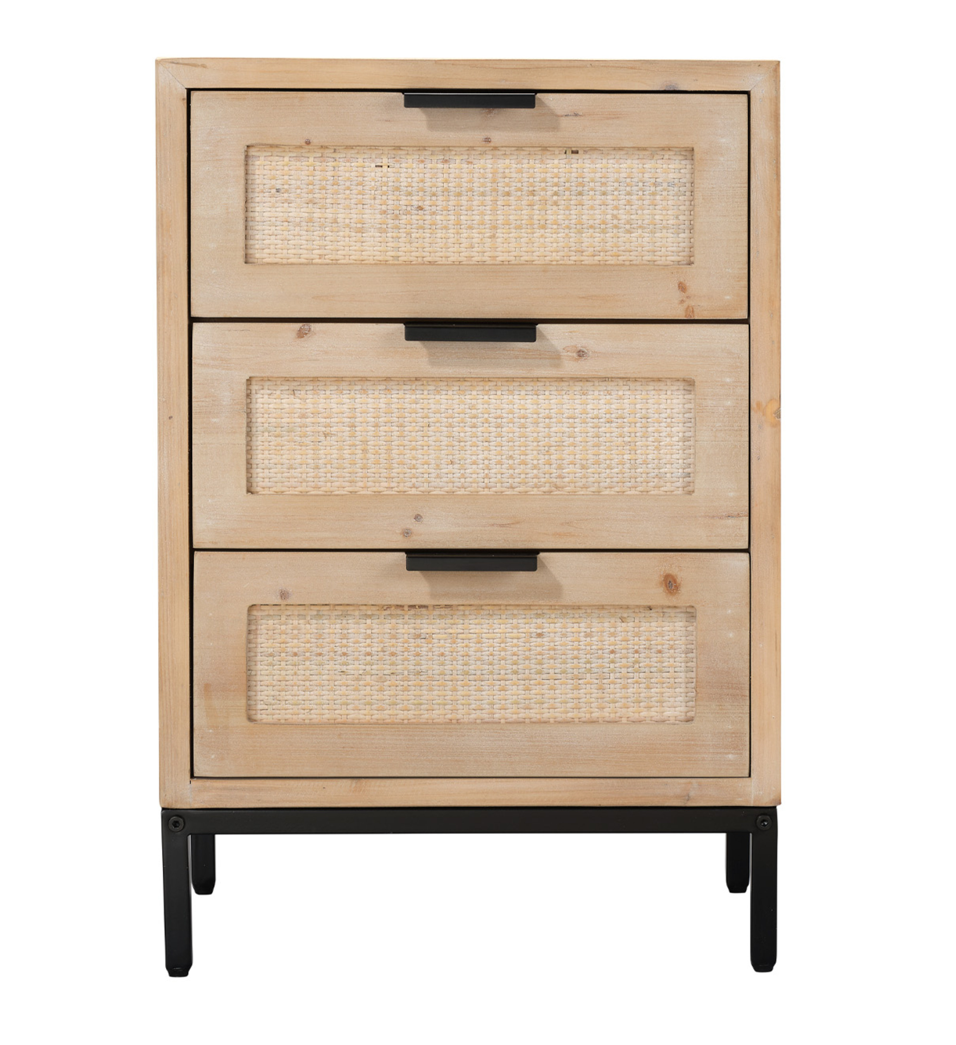 Joss Main Mary 3 Drawer in Brown Black Reviews Wayfair Canada